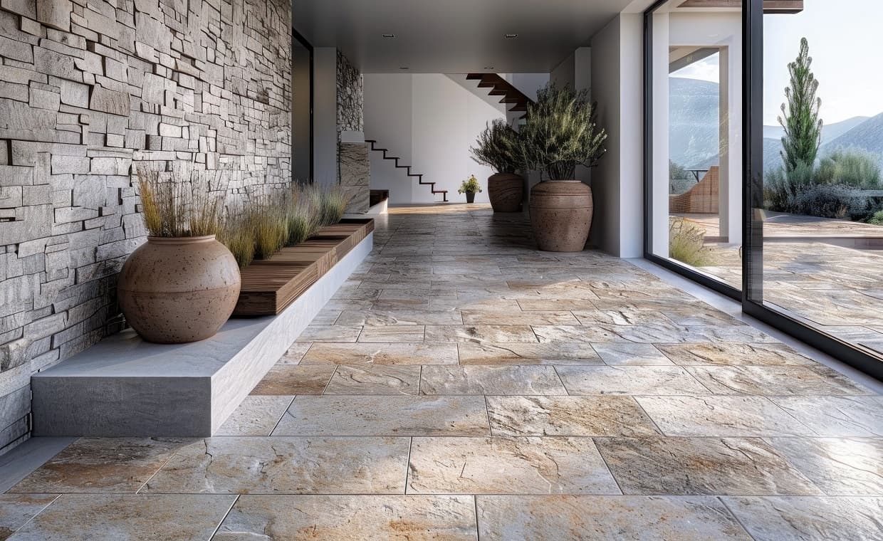 How Natural Stone Brings Warmth and Character Indoors